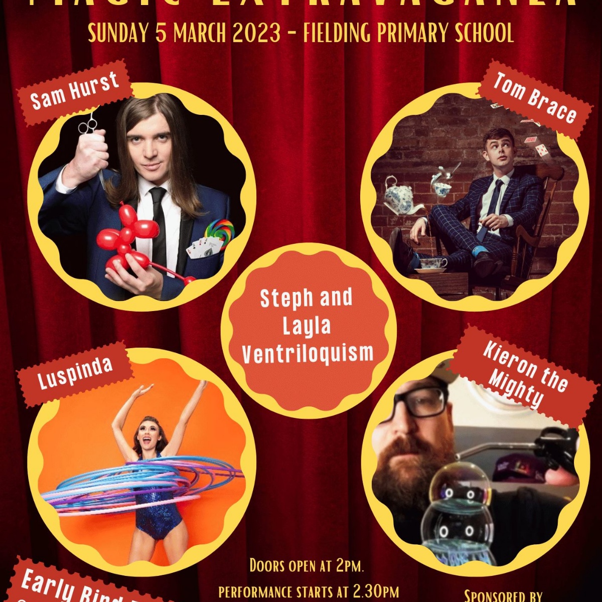 Fielding Primary School & Nursery - PTFA: Fielding magic show - tickets ...