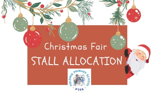 Fielding Primary School & Nursery - PTFA Christmas Fair Stall ...